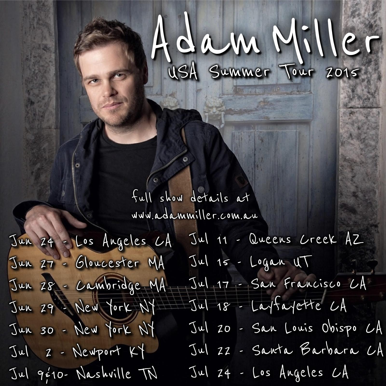 Catch TrueFire Educator Adam Miller on Tour This Summer! - TrueFire ...